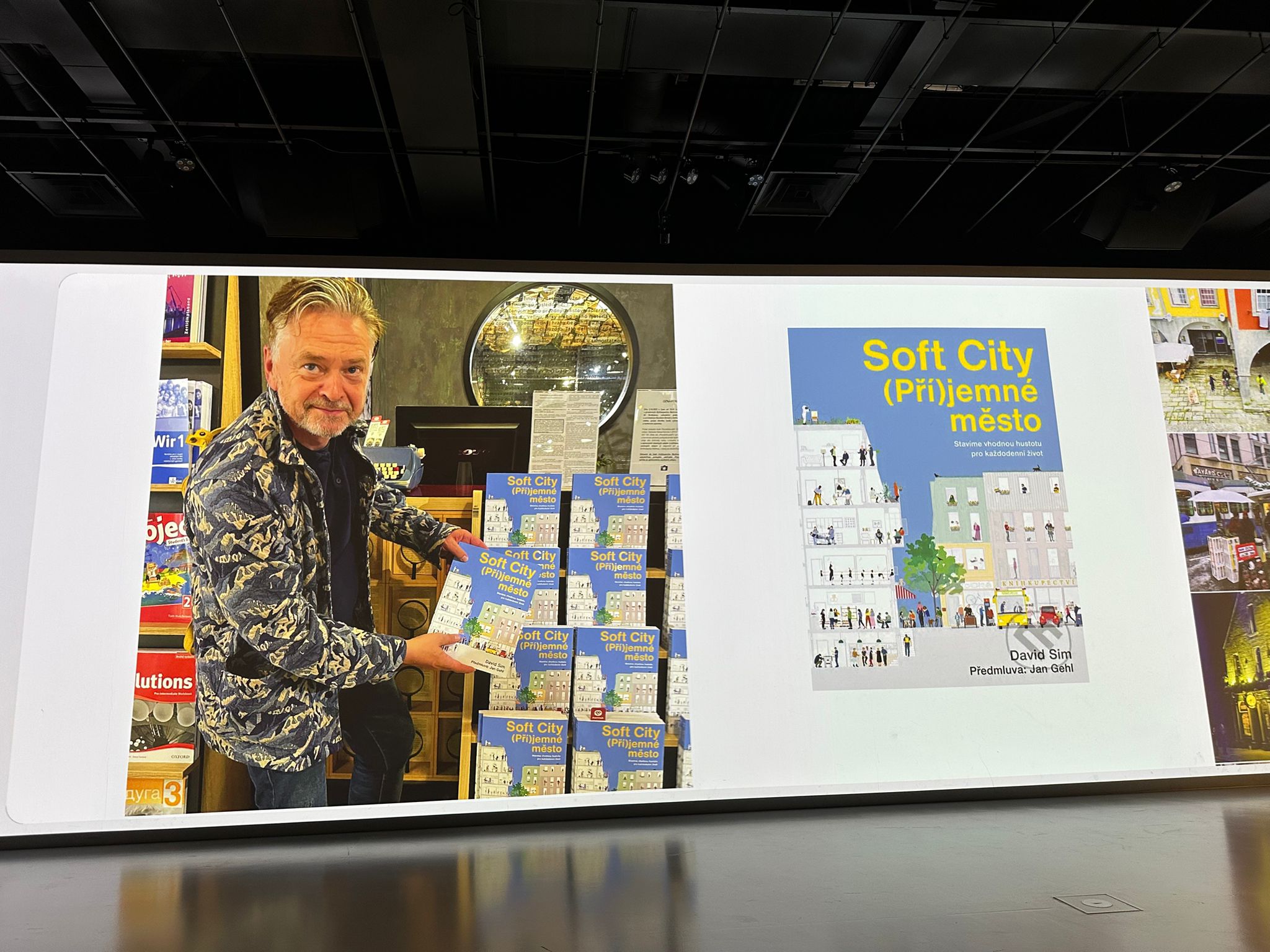 David Sim představil na Urban Talks svou knihu Příjemná města - Svět ...